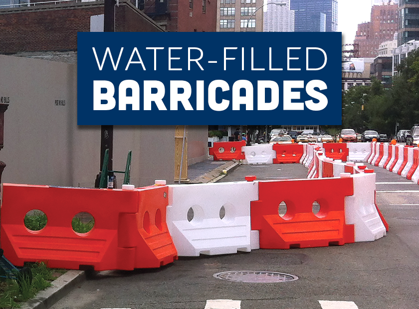 Water-Filled Barriers | Effective Traffic Control Solutions | TSP